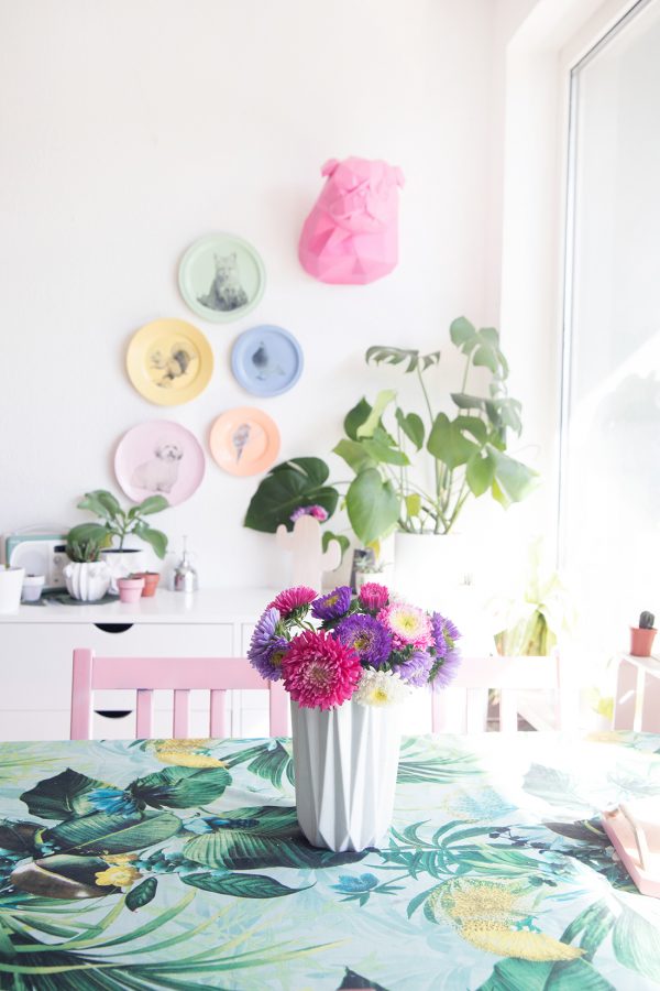 Wohnzimmer Umstyling mit viel DIY Deko