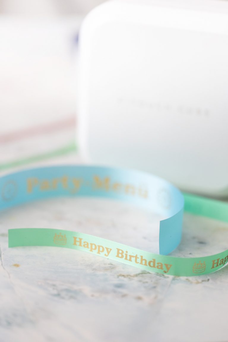 DIY: Partymenü im Goldring für die Midsommar-Party